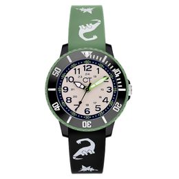 Cool Time Herren Cool Time Quarzuhr &raquo;The Cool New Dino&laquo; Armbanduhr, Silikonarmband, Kinderuhr, Junge, analog