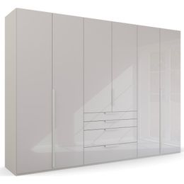 Rauch Dreht&uuml;renschrank &raquo;Kleiderschrank Schrank Garderobe W&auml;scheschrank PURISMA Glasfront&laquo; in den Breiten 151/201/251/301 cm, inkl. SOFT-CLOSE-FUNKTION