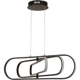 Searchlight LED-H&auml;ngeleuchte &raquo;H&auml;ngeleuchte Clip, 1-flammig&laquo; LED-Modul 1 Stk. Farbwechsler Minimalistisches Ambiente schwarz