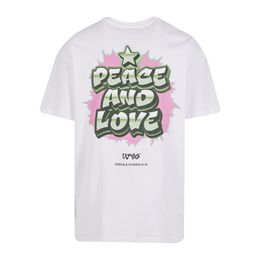 Upscale By Mister Tee Herren Upscale by Mister Tee T-Shirt &raquo;Upscale by Mister Tee Peace&Love Heavy Oversize Tee&laquo; 1 Stk. L