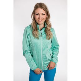 DEPROC Active Damen DEPROC Active Softshelljacke &raquo;JOSEPHIN PEAK WOMEN&laquo; mit abnehmbarer Kapuze blau 46 (L)