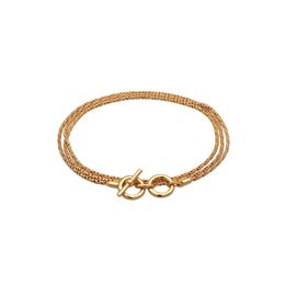 Kuzzoi Armband Herren Gr&ouml;&szlig;e 19 gold