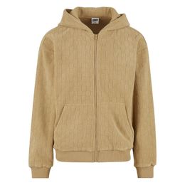 Urban Classics Herren Urban Classics Kapuzenpullover &raquo; Jaquard Velvet Zip-Hoody&laquo; 1 tlg. XL
