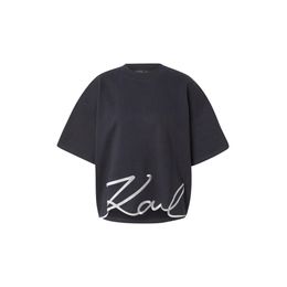 K by KARL LAGERFELD Karl Lagerfeld Sweatshirt Damen Gr&ouml;&szlig;e M schwarz / wei&szlig;