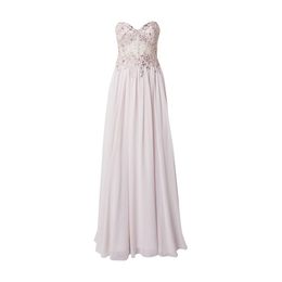 UNIQUE Abendkleid Damen Gr&ouml;&szlig;e 42 beige Winterkleid