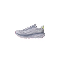 Hoka One One HOKA Sneaker 'CLIFTON 9' Damen Gr&ouml;&szlig;e 38 basaltgrau / hellgrau / neongr&uuml;n