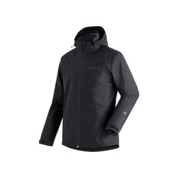Maier Sports Herren Funktionsjacke &raquo;Gregale DJ M&laquo; Herren Wanderjacke wasserdicht, Outdoorjacke mit Kapuze schwarz 25