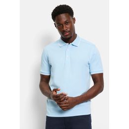 OLYMP Herren OLYMP Poloshirt &raquo;OLYMP Casual Wirk&laquo; blau M