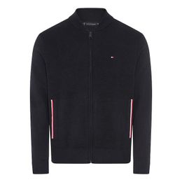 Tommy Hilfiger Herren Strickjacke &raquo;RWB TEXTURED ZIP THROUGH BOMBER&laquo; L