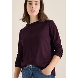 Cecil Damen Langarmshirt mit Stehkragen, Funnelneck XL (44)