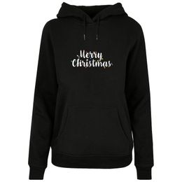 Merchcode Damen Kapuzensweatshirt &raquo; Damen Ladies Merry Christmas Lights Basic Hoody&laquo; XXL