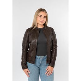 Mauritius Damen Lederjacke &raquo;MWYouvie&laquo; mit Stehkragen XXL (44) Trachtenmode