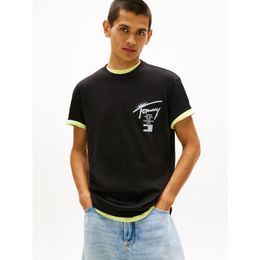 Tommy Jeans Herren T-Shirt &raquo;TJM REGULAR CITY SIGN&laquo; Regular fit mit Markenprint 3XL