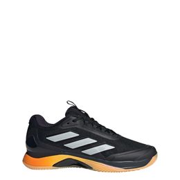 adidas Performance Sportschuh 'Avacourt 2 Clay' Damen Gr&ouml;&szlig;e 41/41.5 silbergrau / schwarz