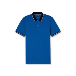 OLYMP Herren OLYMP Poloshirt &raquo;OLYMP Casual Wirk&laquo; blau S