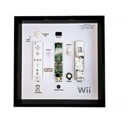 GRC Retro Art Nintendo Wii Remote Controller Display - Grau