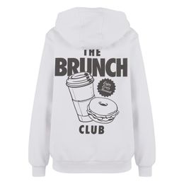 Miss Tee Damen Kapuzensweatshirt &raquo; The Brunch Club Ladies Fluffy Hoody&laquo;, 1 Stk. S