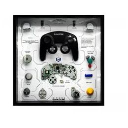 GRC Retro Art Nintendo Gamecube Controller Display - Black