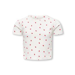 Kids Only M&auml;dchen KIDS Only T-Shirt &raquo;KOGBELLA LIFE SHORT AOP S/S TOP JRS NOOS&laquo; 110/116