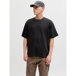 Jack & Jones Jack & Jones Herren Rundhalsshirt &raquo;JJEHARRISON STRUCTURE TEE SS O-NECK LN&laquo; mit Rundhalsusschnitt S