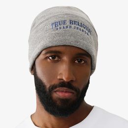 True Religion Caps & M&uuml;tzen - Beanie - Gr. ONE SIZE - in Grau - f&uuml;r Damen