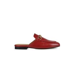 Gucci Sandalen - Princetown Slippers - Gr. 34 (EU) - in Rot - f&uuml;r Damen