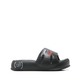 Kenzo Sandalen - Round Open Toe Sandals - Gr. 39 (EU) - in Schwarz - f&uuml;r Damen