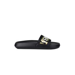 Versace Loafer - Black Rubber Slides - Gr. 43 (EU) - in Schwarz - f&uuml;r Damen