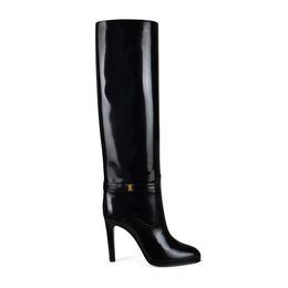 SAINT LAURENT Stiefel - Diane Boots - Gr. 35 (EU) - in Schwarz - f&uuml;r Damen
