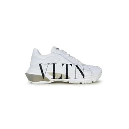Valentino Garavani Low-Top Sneaker - Bounce Sneakers With Vltn Logo - Gr. 35 (EU) - in Wei&szlig; - f&uuml;r Damen
