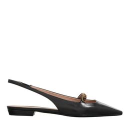 Emporio Armani Hera Ballet Flat - Gr. 37 (EU) - in Schwarz