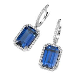 Giorgio Martello Milano Earrings female Blue size 30mm