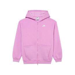 Nike Sportswear Sweatjacke 'CLUB FLEECE' M&auml;dchen Gr&ouml;&szlig;e 147/158 rosa