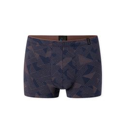 Schiesser Boxer shorts 'Long Life Soft' male Blue, Brown size XXL