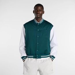 New Balance Between-Season Jacket 'Athletics Varsity' male Green size S
