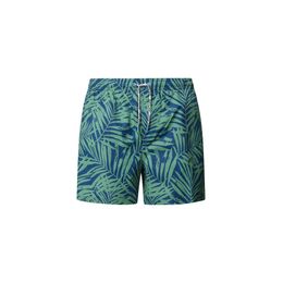 Pepe Jeans Badeshorts 'LEAF' Herren Gr&ouml;&szlig;e L marine / gr&uuml;n