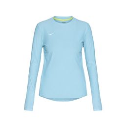 Hoka One One HOKA Funktionsshirt 'AIROLITE 2.0' Damen Gr&ouml;&szlig;e XS hellblau / wei&szlig;