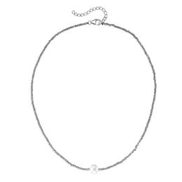 Smart Jewel Collier Damen Gr&ouml;&szlig;e 45 grau