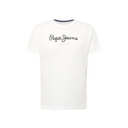 Pepe Jeans T-Shirt 'Eggo' Herren Gr&ouml;&szlig;e S kitt / schwarz / offwhite