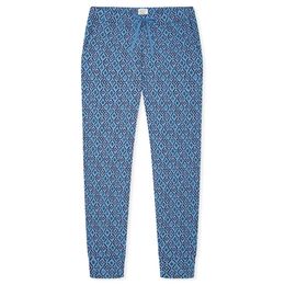 Schiesser Pajama Pants 'Mix & Relax' female Blue size 48