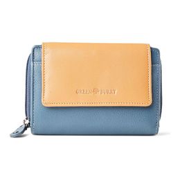Green Burry Greenburry Wallet 'Nappa' female Blue size One Size