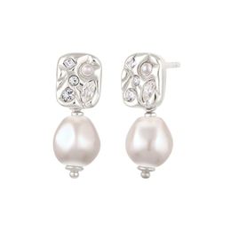 Elli Earrings 'Vintage Pearl' female Silver size One Size