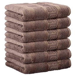 Caw&ouml; Caw&ouml; Towel male Brown size 30x50cm