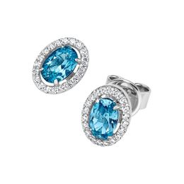 Giorgio Martello Milano Earrings female Blue size 10mm