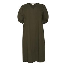 Kaffe CURVE Kleid Damen Gr&ouml;&szlig;e 50 dunkelgr&uuml;n Winterkleid