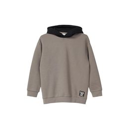 s.Oliver Sweatshirt Jungen Gr&ouml;&szlig;e 146/152 greige / schwarz