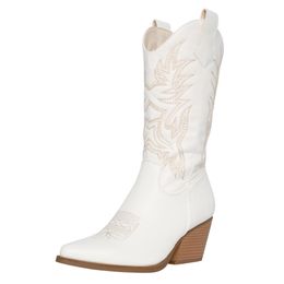 Salinyang Cowboy Boots female White size 39