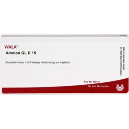 WALA Amnion Gl D 15 Ampullen 10X1 ml