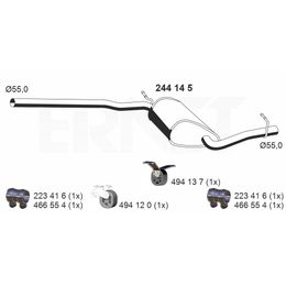 Ernst Mittelschalld&auml;mpfer 244145 f&uuml;r VAG 8E0253409CN 8E0253409AR 8E0253409BH