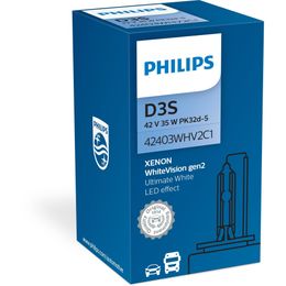 Philips D3S WhiteVision gen2 (1 Stk.) 42403WHV2C1 Gl&uuml;hlampe, Fernscheinwerfer,Gl&uuml;hlampe, Hauptscheinwerfer,Gl&uuml;hlampe 42V f&uuml;r SKODA ALFA ROMEO VW SEAT